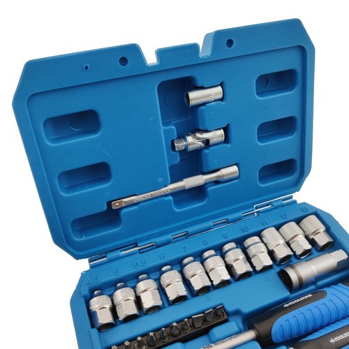 Go Through Socket Set Metric Go Thru Ratchet Socket & Bit Set 4.5-13mm ...