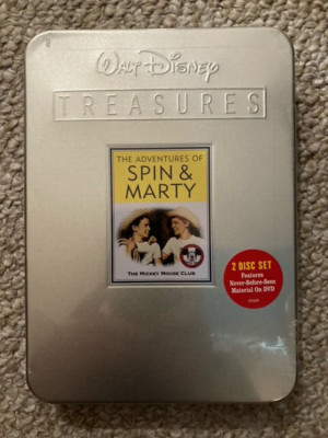 WALT DISNEY TREASURES ADVENTURES SPIN & MARTY DVD TIN BOX SET BRAND NEW ...