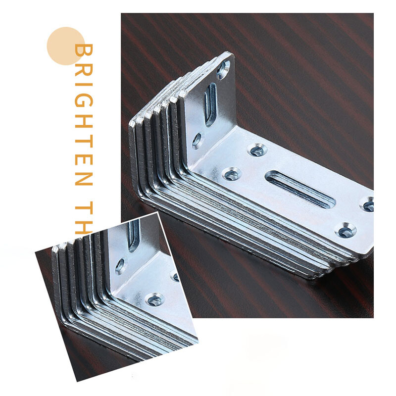Brackets - Corner Braces Right Angle L Shape Galvanised Zinc Brace 3mm ...