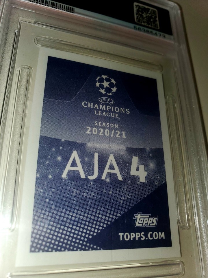 2020 Topps UCL Stickers Sergino Dest RC PSA 6 No. AJA4 | eBay