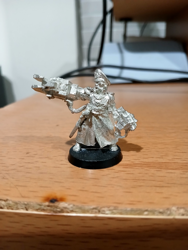 Warhammer 40k Commissar Yarrick (Metal/Good Condition) | eBay