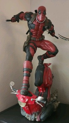 Deadpool Premium Format Sideshow Statue 1:4 Quarter Scale | eBay