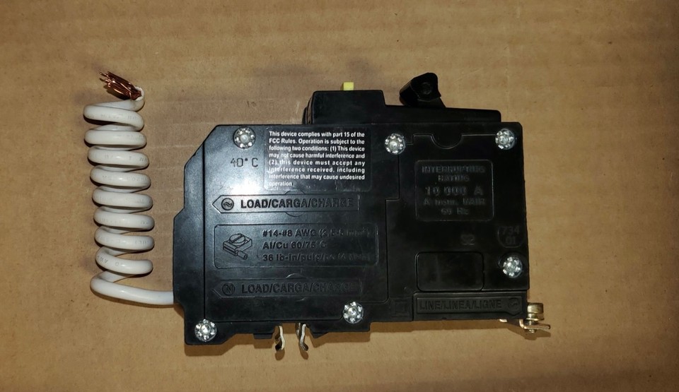 NEW SQUARE D CAT# QOB230GFI 30A, 2P GFI CIRCUIT BREAKER (QUANTITY OF 1 ...
