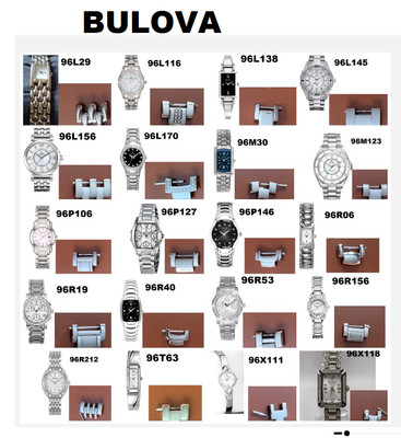 LINKS ONLY - BULOVA LADIES WOMENS SILVER WATCH BAND LINK [C5] | eBay