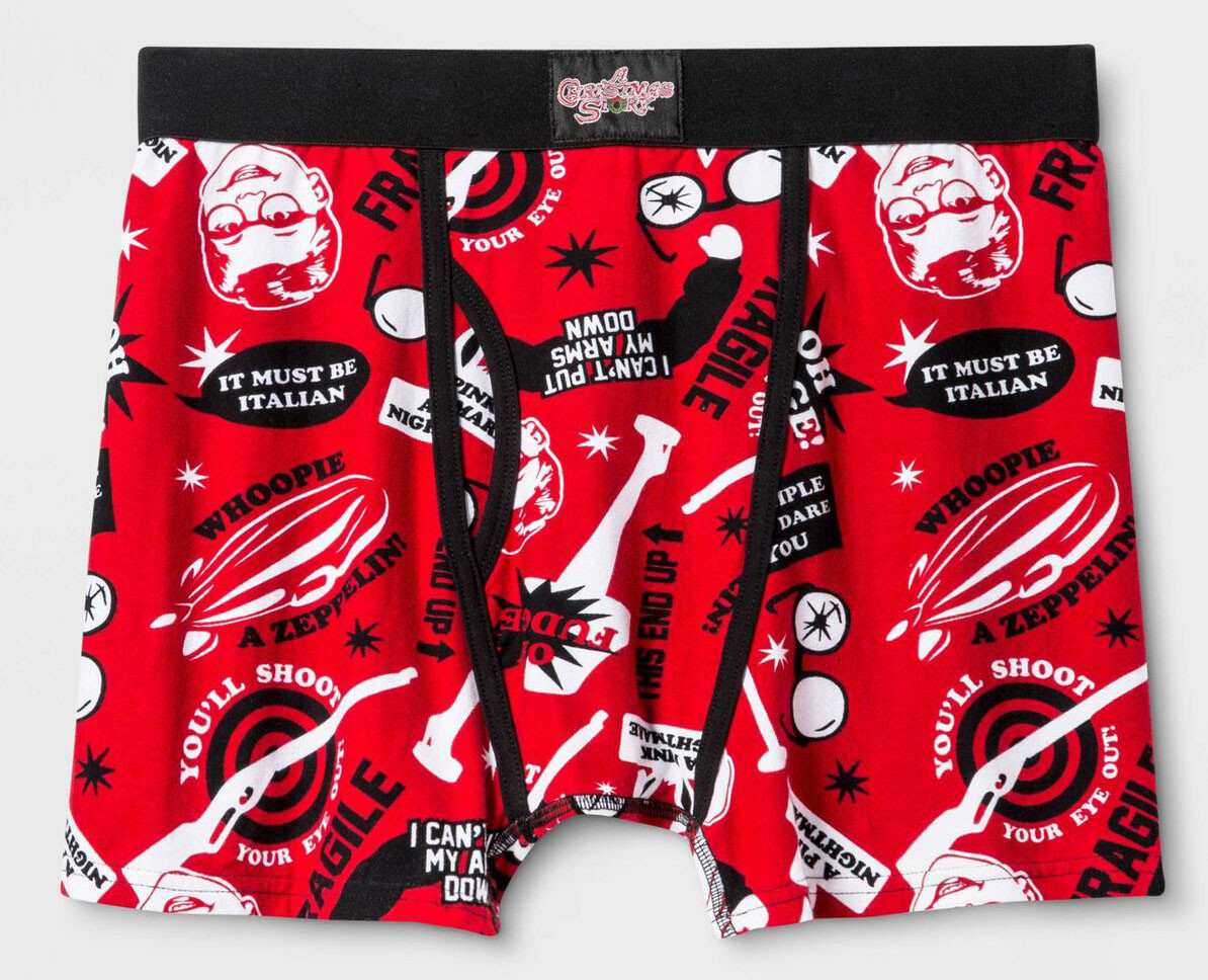 A Christmas Story BOXER BRIEFS Christmas Boxers Mens Small 28-30 Triple ...