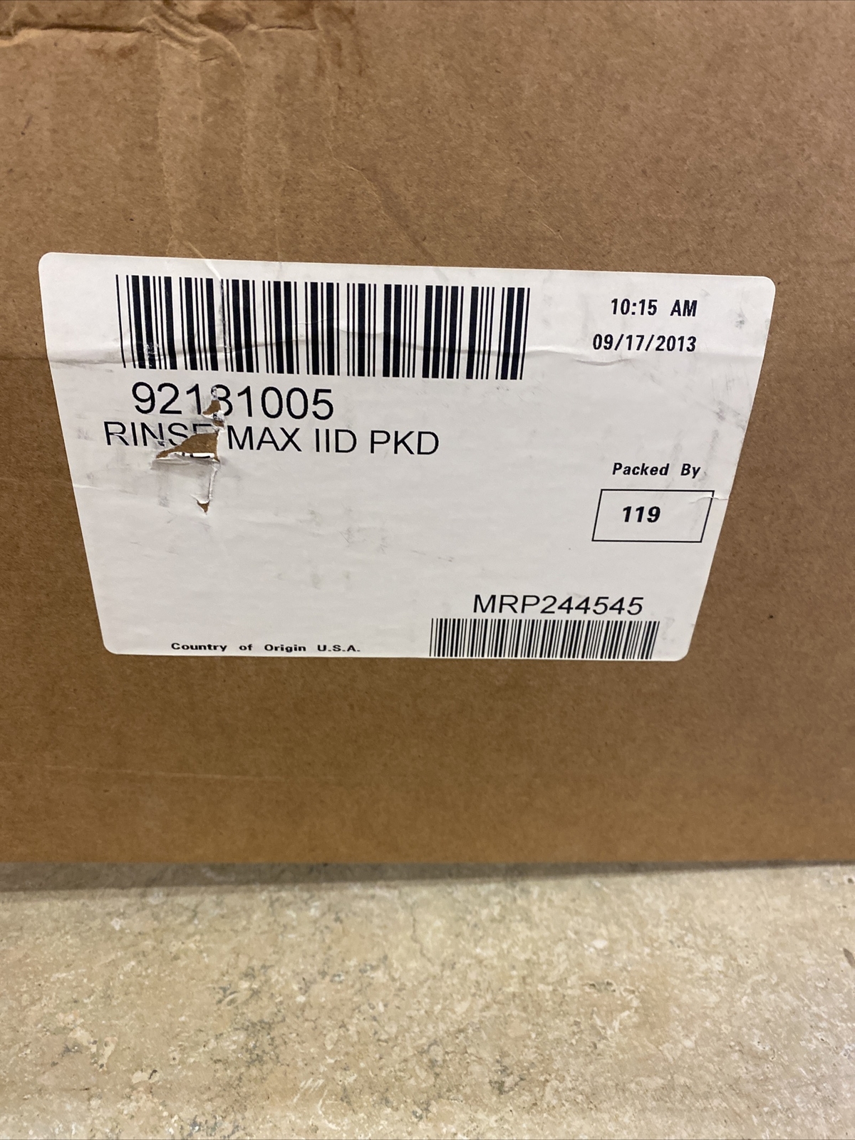 Ecolab RINSE MAX II Vanguard Electronic Solid Rinse Additive Manager | eBay