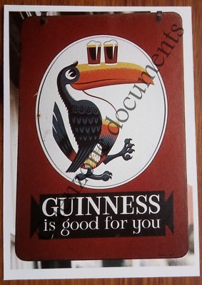 GUINESS HANGING SIGN document photo clipping | eBay