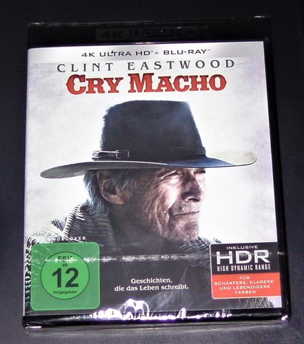 Cry Macho With Clint Eastwood 4K Ultra HD blu ray+blu ray Faster ...