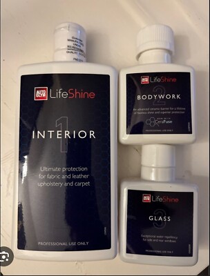 AUTOGLYM LIFESHINE PROFESSIONAL VALET CLEANING KIT INTERIOR GLASS ...