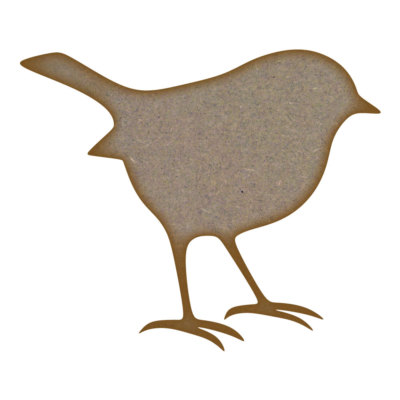 Robin Bird MDF Laser Cut Craft Blanks in Various Sizes | eBay