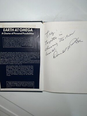 Earth at Omega: Passage to Planetization Keys, Donald - Autographed! VG ...
