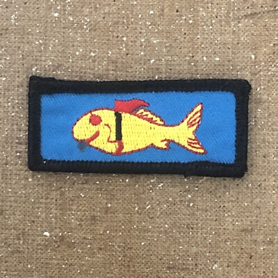 Fish Patch - 2 1/2 inches x 1 inch | eBay
