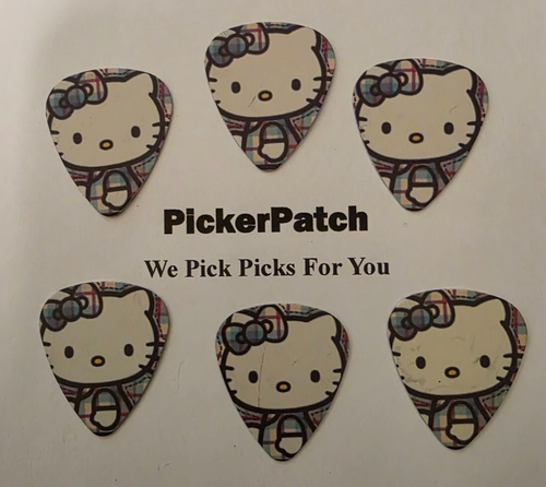 Medium X Hello Kitty blue Collectable Guitar Picks #150 | eBay