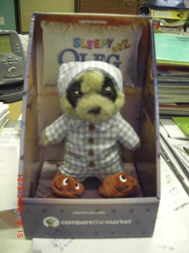 Sleepy Oleg Meerkat Toy Limited Edition With Certificate BrandNew | eBay UK
