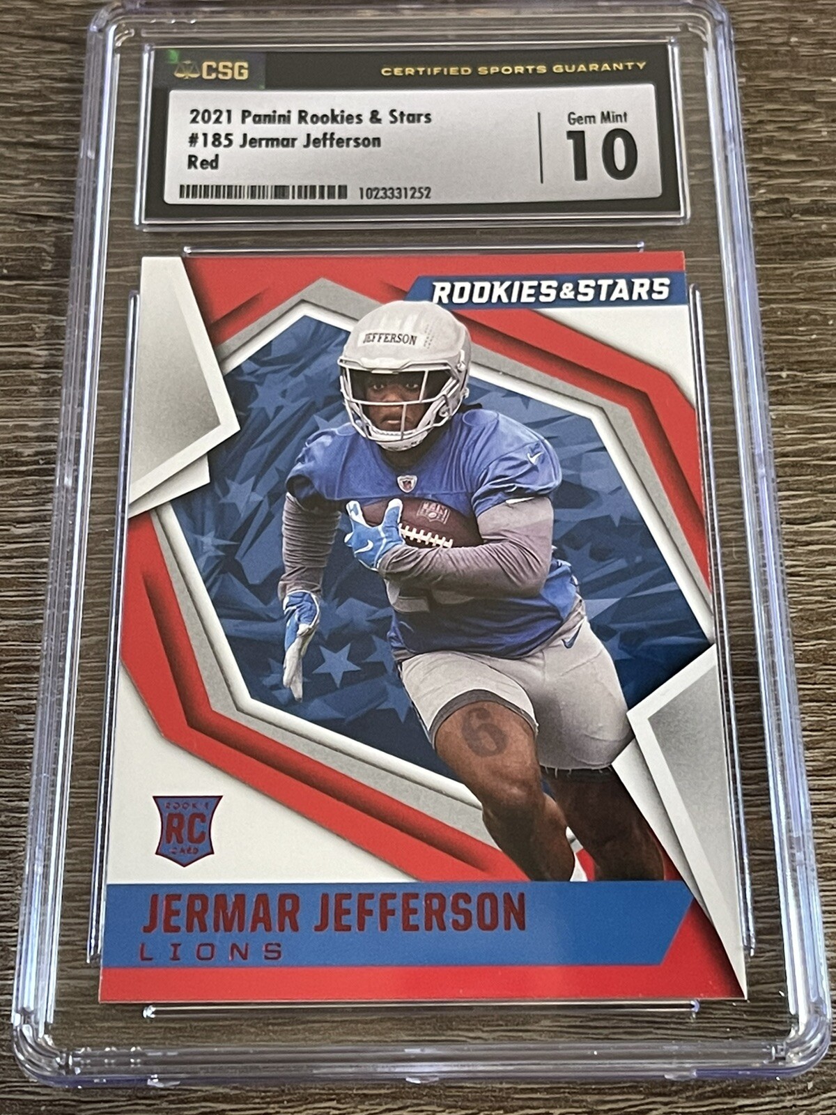 2021 Panini Rookies & Stars - Rookies Red #185 Jermar Jefferson (RC) for sale online | eBay