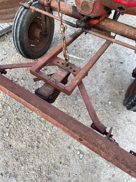 Farmall Cub IH tractor ORIGINAL hyd lift front mount grader blade w ...