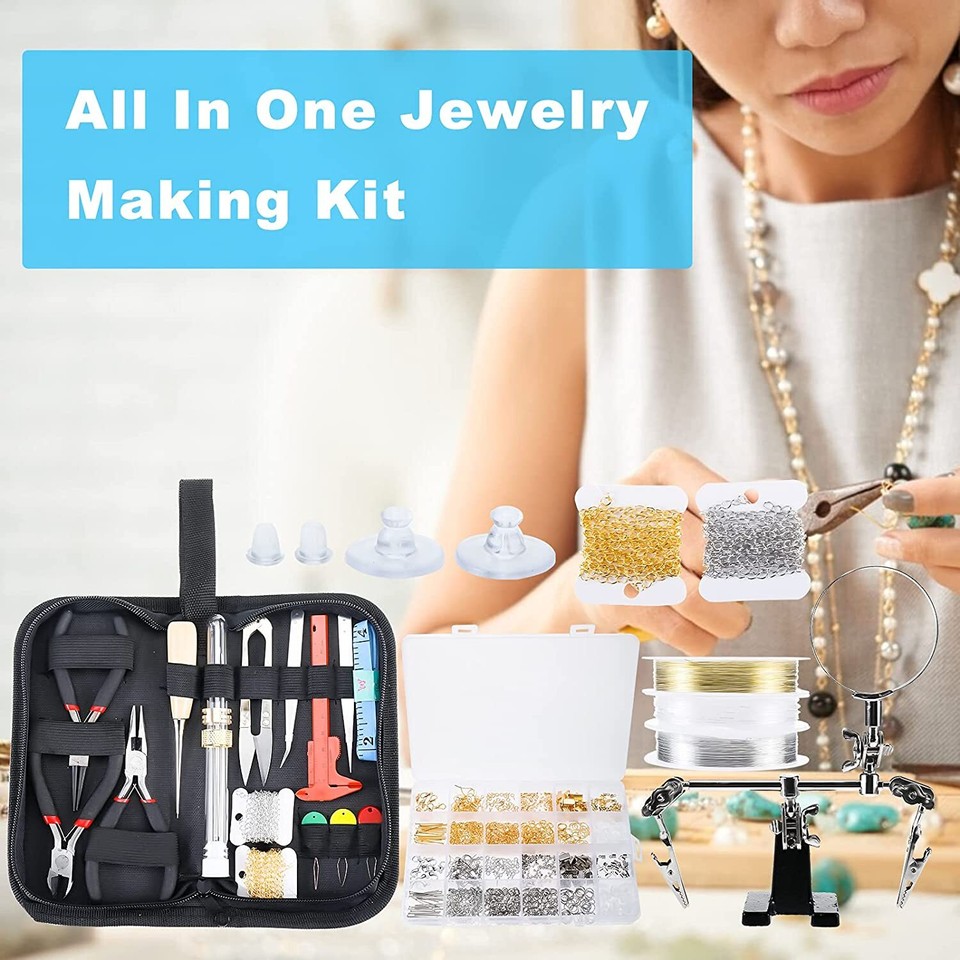 Jewelry Making Kit for Adults Jewelry Making Repair Supplies Kit with ...