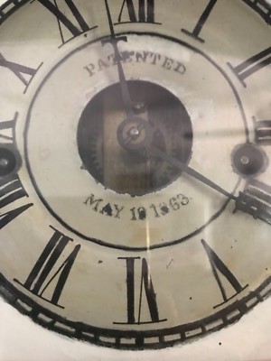 Civil war clock-Incredible 19th Century Clock | eBay