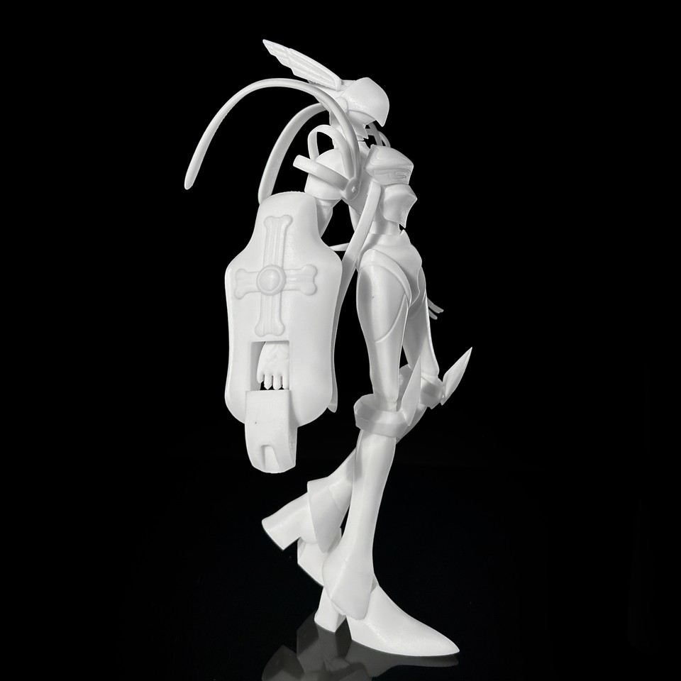 Anime Character Painting 3D Printing DIY GK Unpainted SLA Resin Kit ...