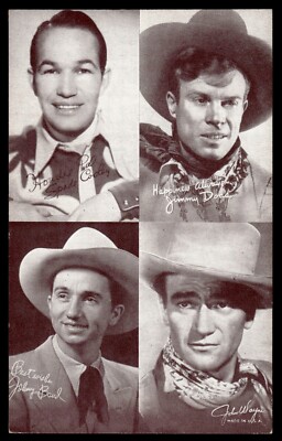 1940s-50s Vintage Western Exhibit Arcade Card #245 Coolay - Dodd - Bond ...