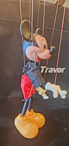 Walt Disney String Puppet Marionette RARE Mickey Mouse Vintage | eBay