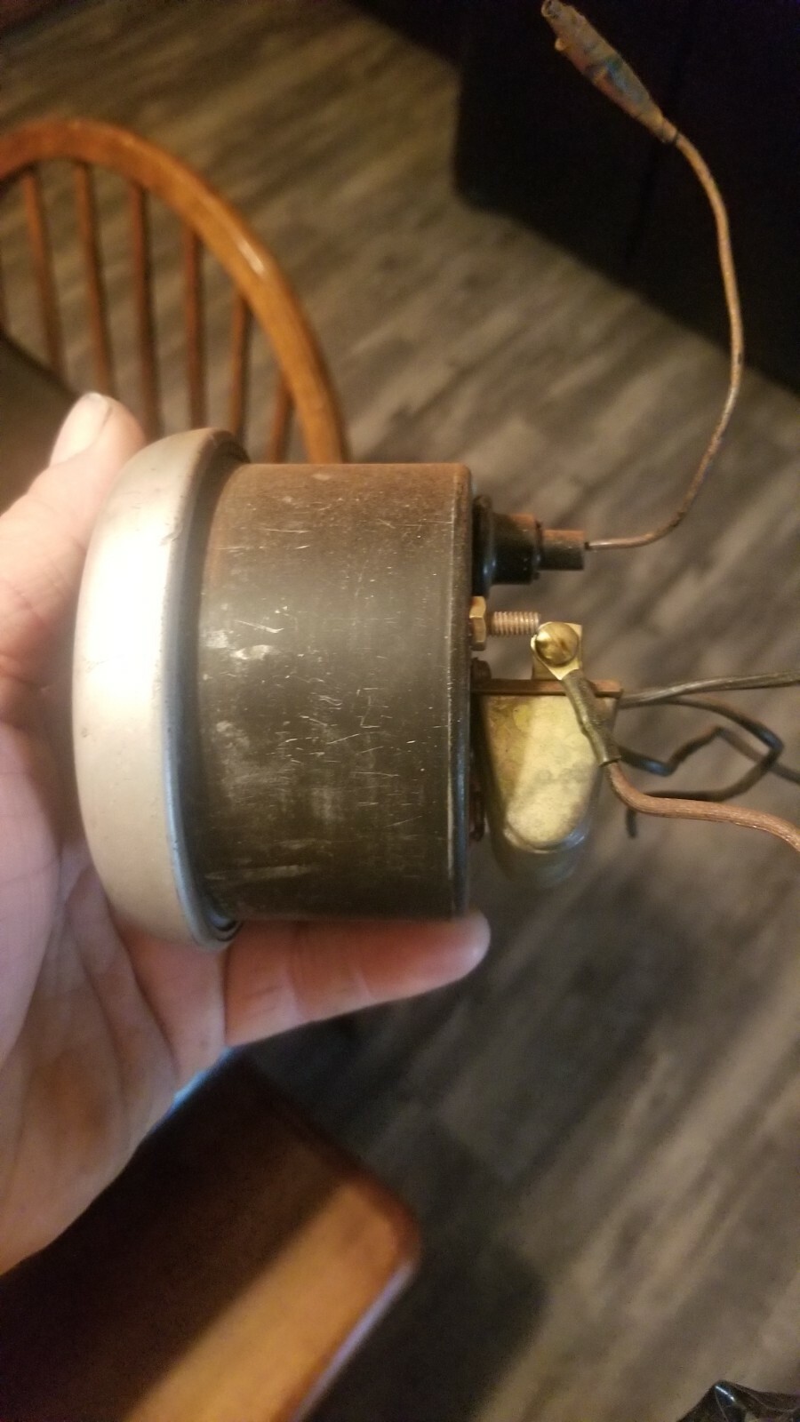 Vintage autometer 439 tachometer drag race 0-9600 rpm classic tach ...