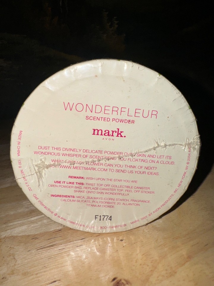 Avon mark wonderfluer scented powder sealed | eBay