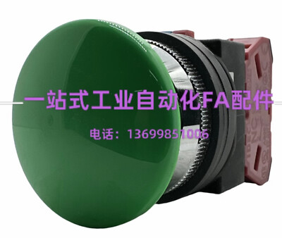 1pcs IDEC Mushroom head push button switch 30mm ABN302G 2NC | eBay