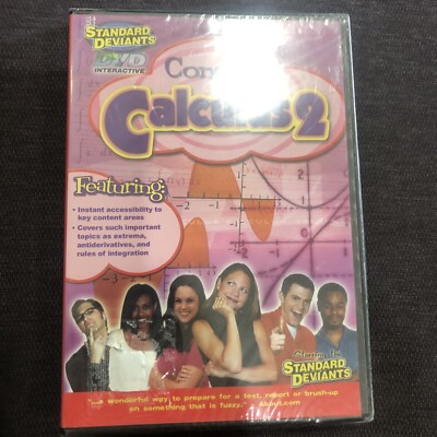 Standard Deviants: Calculus, Vol. 2 (DVD) 631865014880| eBay