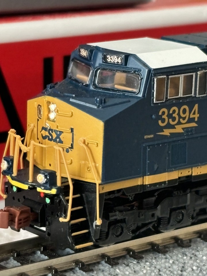 Scaletrains N Scale CSX ge Tier 4 GEVO Locomotive W/Dcc | eBay