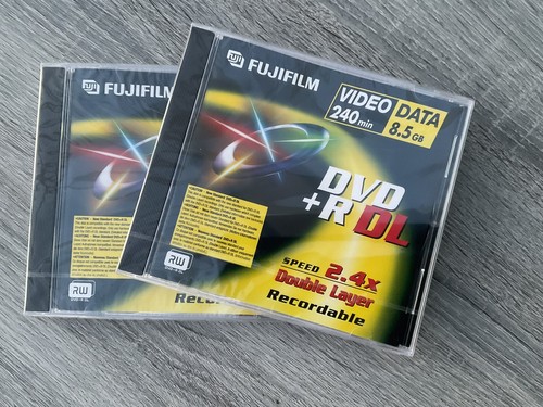 Fujifilm DVD +R DL Double Layer 2 Disc Pack 240min 8.5 GB 2.4X | eBay
