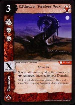 Slithering Formless Spawn - Arkham Edition - Call of Cthulhu CCG | eBay