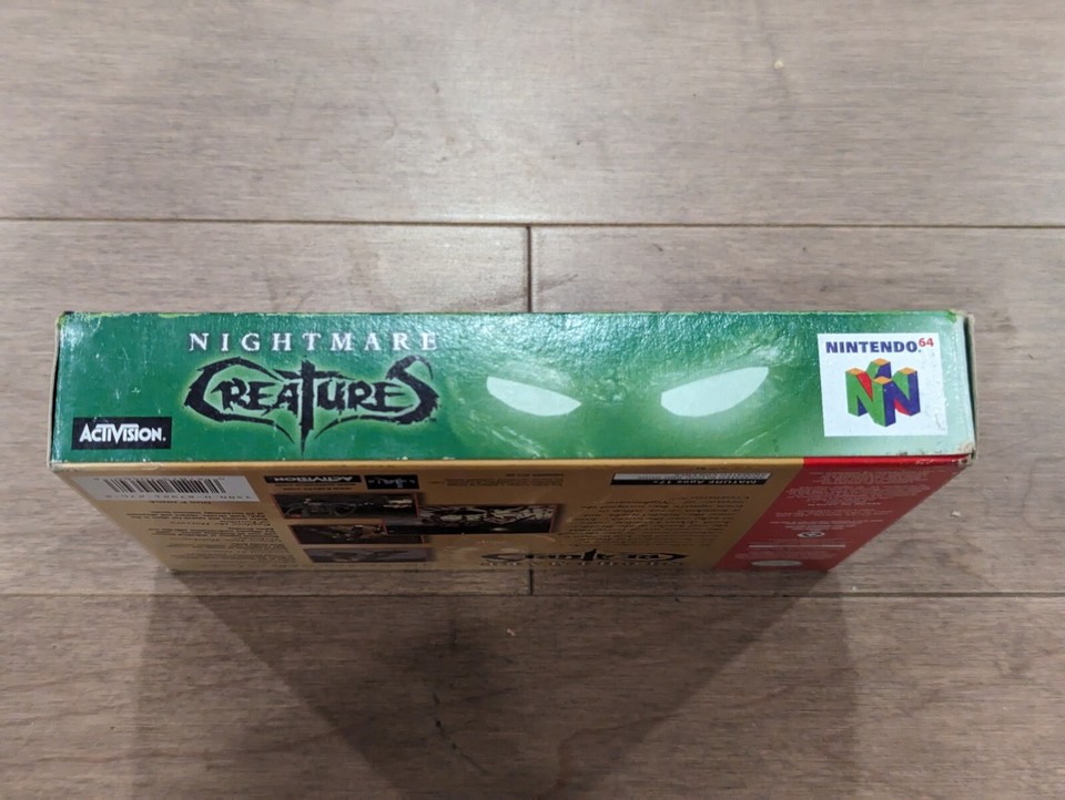 Nightmare Creatures Nintendo 64 N64, CIB Complete In Box w/ Manual ...