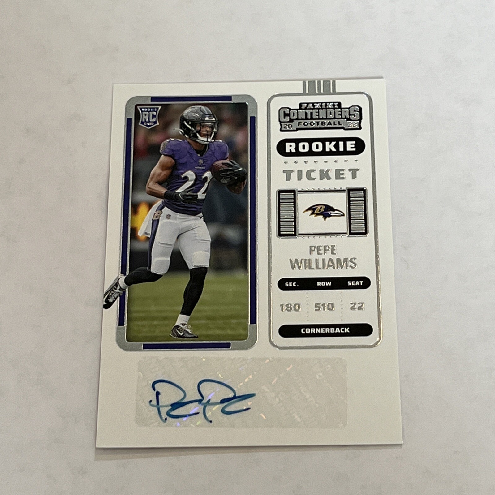 2022 Panini Contenders - Rookie Ticket Playoff Ticket #266 Pepe ...