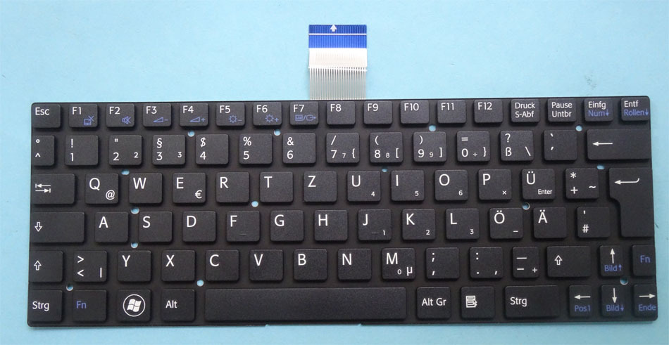Tastatur SONY Vaio SVT1122Y9EB SVT1121B2EW SVT1111C5F SVT-1121B2E/W ...