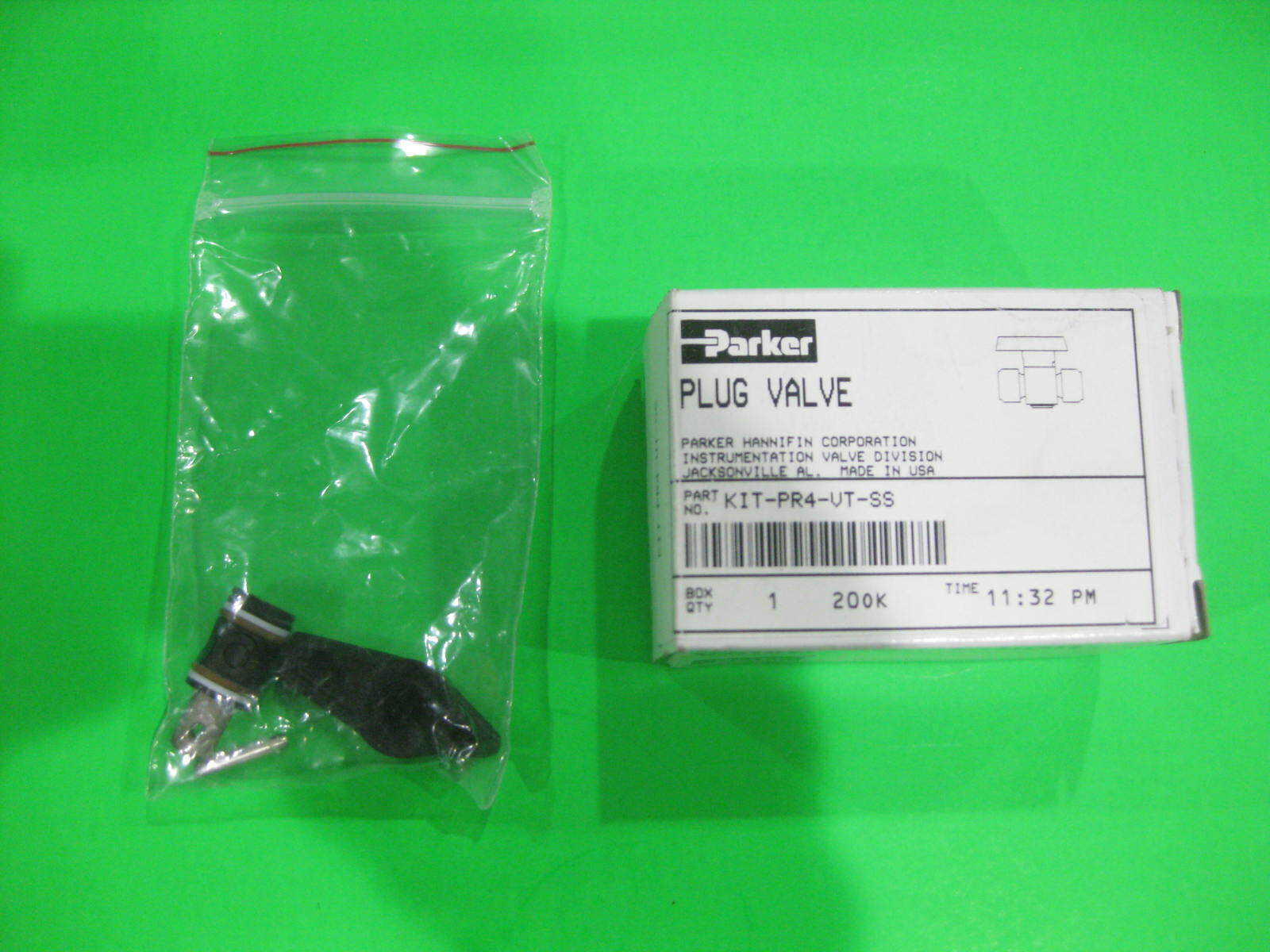 Parker Rotary Valve Plug Kit -- KIT-PR4-VT-SS -- New | eBay
