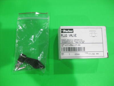 Parker Rotary Valve Plug Kit -- KIT-PR4-VT-SS -- New | eBay