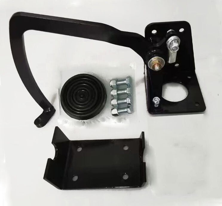 1932 Ford Car Frame Mount Brake Pedal Arm Bracket Assembly Black Powder ...