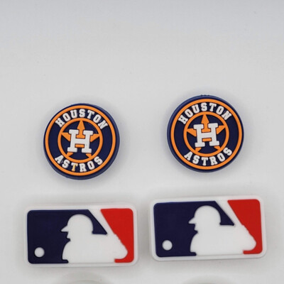 MLB Houston Astros Baseball Team For Crocs Shoe Charms Jibbitz - 4 ...