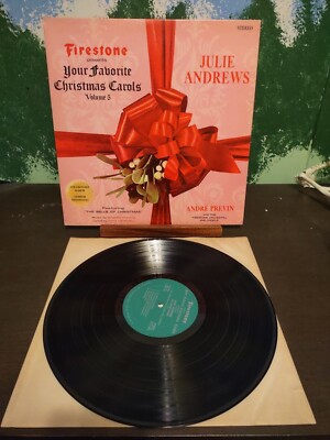 Julie Andrews Your Favorite Christmas Carols Volume 5 LP [Capitol SLP ...
