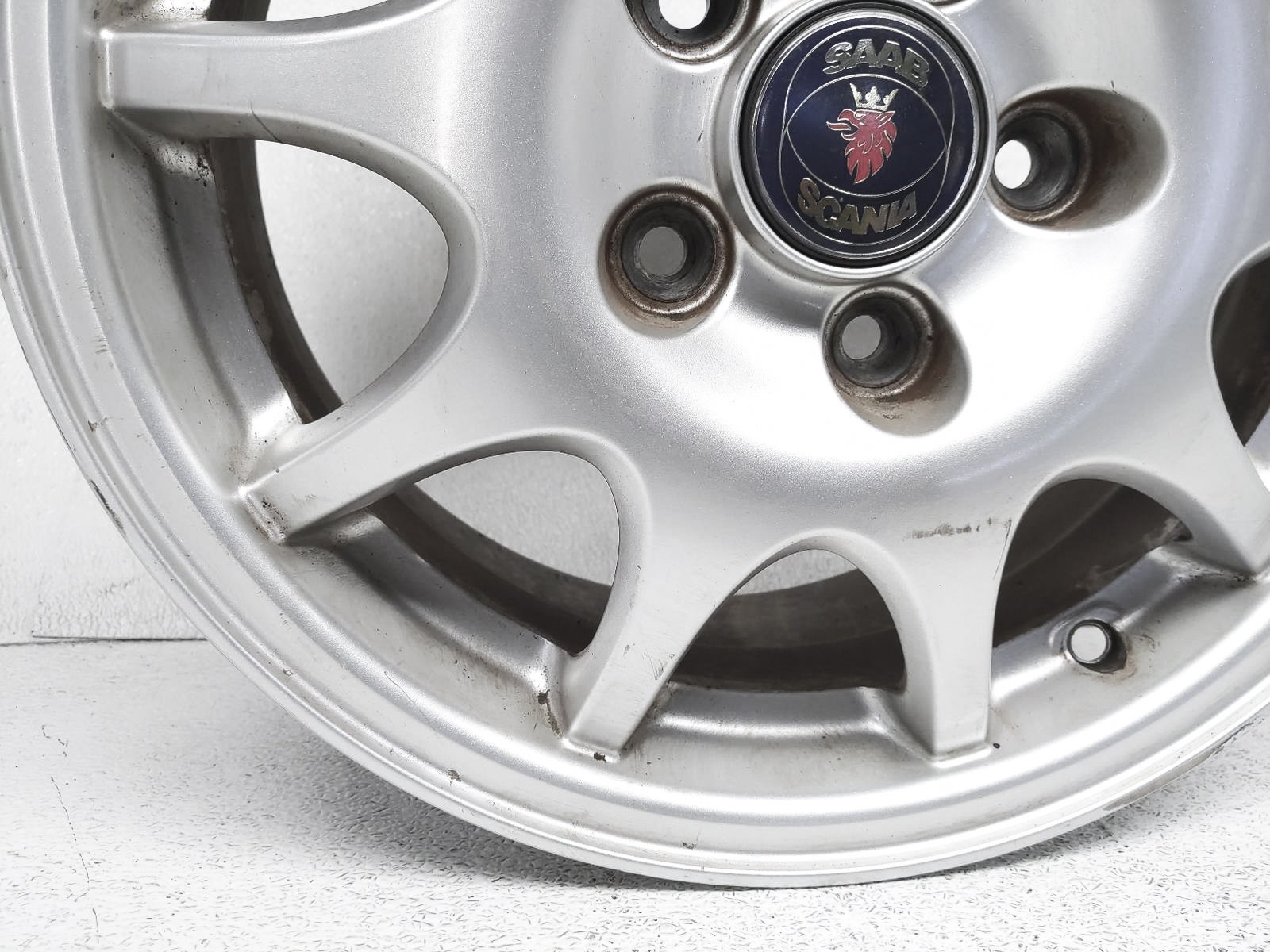 1999-2000 SAAB 9-3 Wheel Rim 15 Inch 10 Spoke Alloy 15x6.5 OEM 4909156 ...