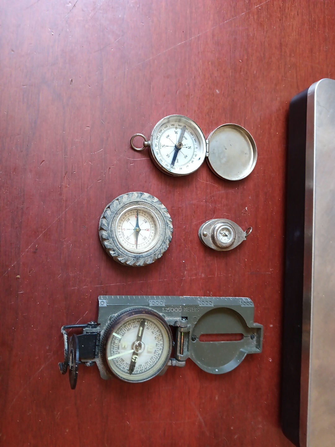 Lot Of 4 Vintage Compasses | eBay