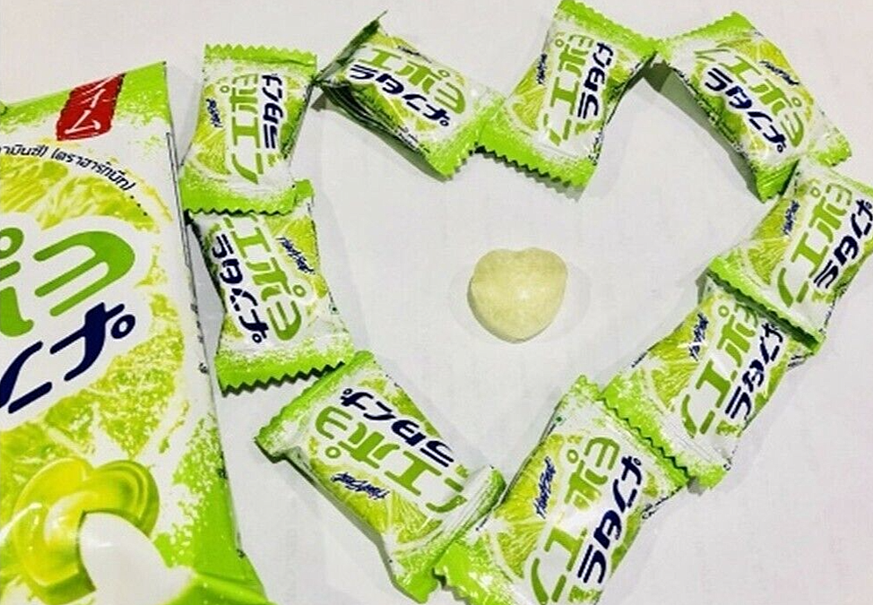 Heartbeat Candy Lime Salt Flavoured Vitamin C Powder Filling 40g ...