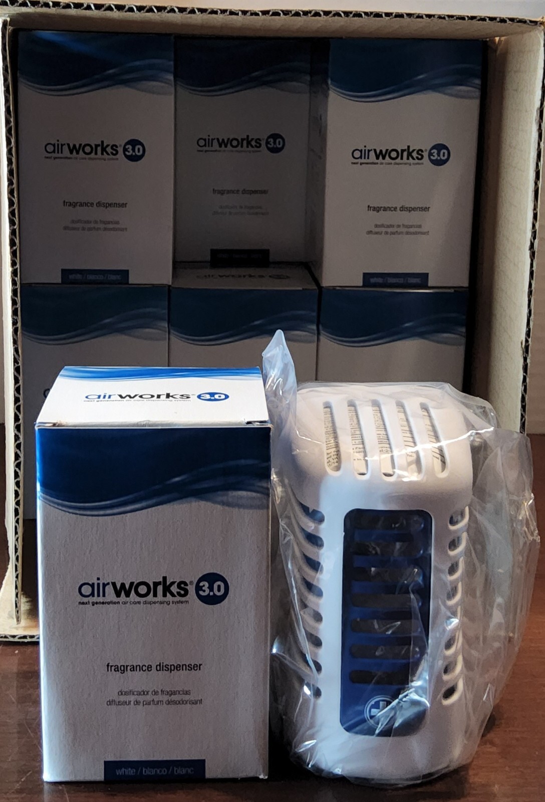(CASE OF 12) HOSPECO AirWorks 3.0 Dispenser (AWPAD) HARDWARE INCLUDED | eBay