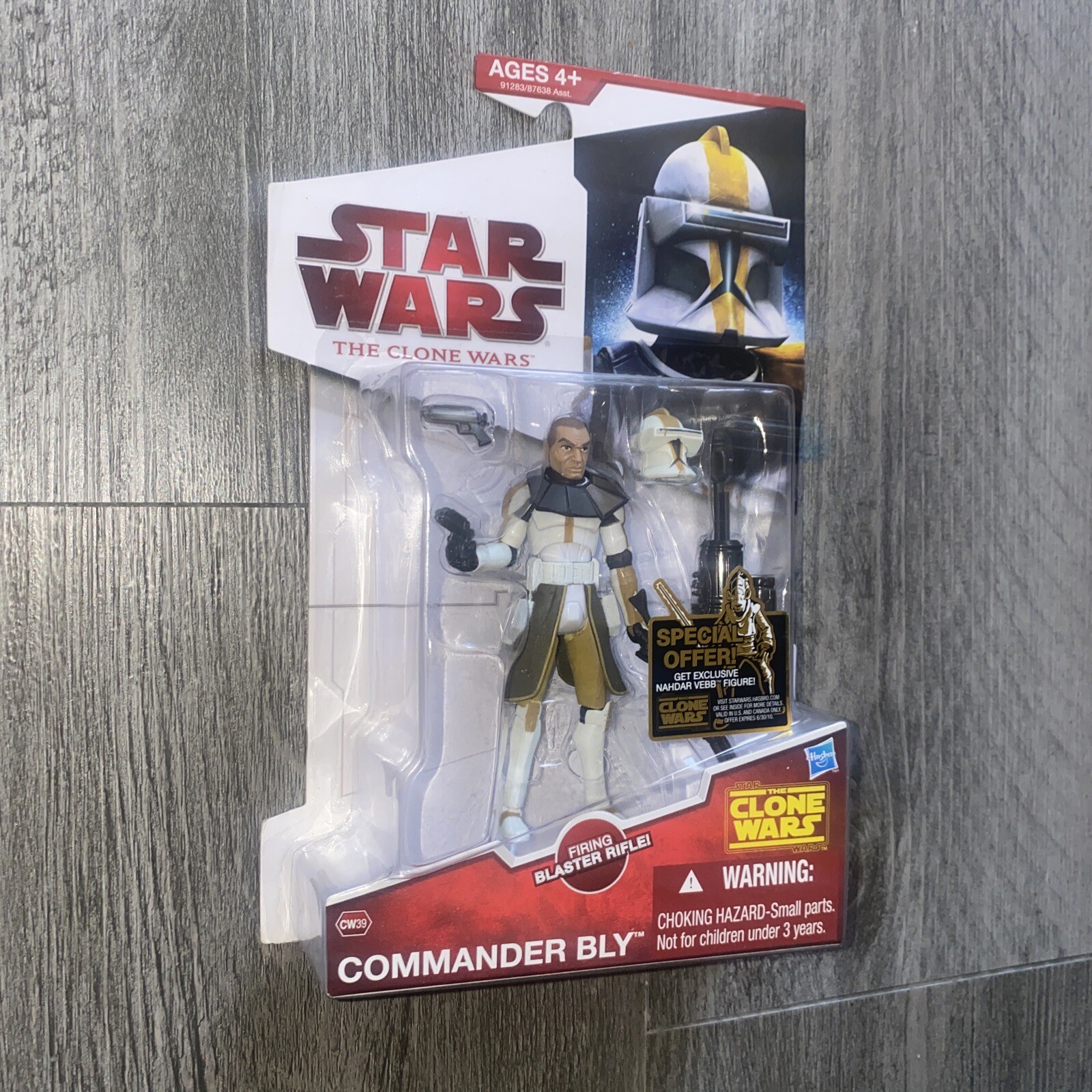 Star Wars TCW 2009 Clone Commander Bly Figure Cw39 3 3/4 Inch Animated ...