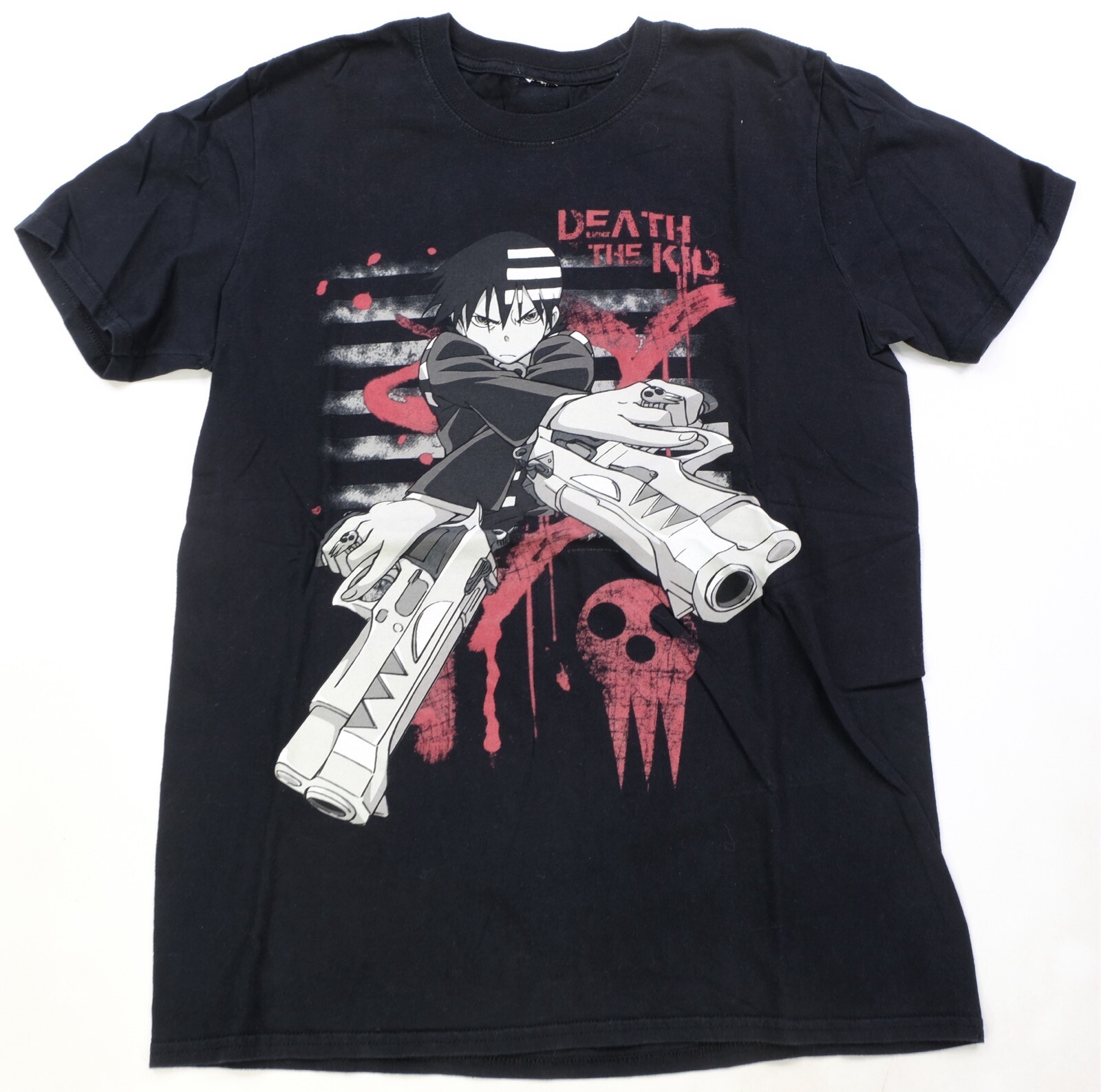 Rare Vintage Soul Eater Death The Kid Guns Graphic T … - Gem