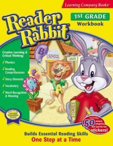 Reader Rabbit 1st Grade Workbook by Learning Company Books Staff (2003 ...
