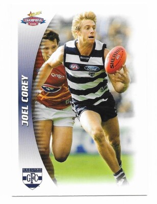 2006 SELECT CHAMPIONS GEELONG JOEL COREY # 70 CARD AFL | eBay Australia