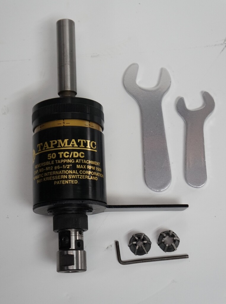 TAPMATIC 50X REVERSIBLE TAPPING ATTACHMENT CAP #6-1/2" 1500 MAX RPM | eBay