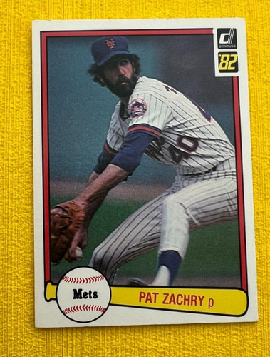 PAT ZACHRY ~ 1982 Donruss #254 ~ New York Mets | eBay